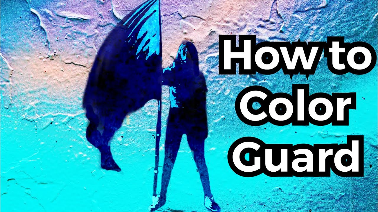 Double 45 Flag Toss Combo - How to color guard - YouTube