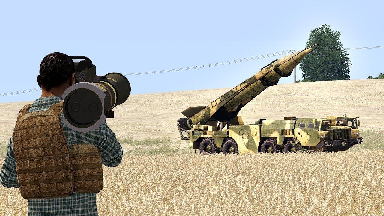 Russian SCUD missile system destroyed by AT - Counterattack on the ...
