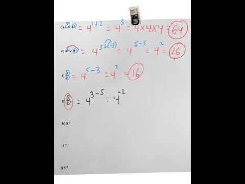 Section 5.6 Exponents and Scientific Notation Revised - YouTube