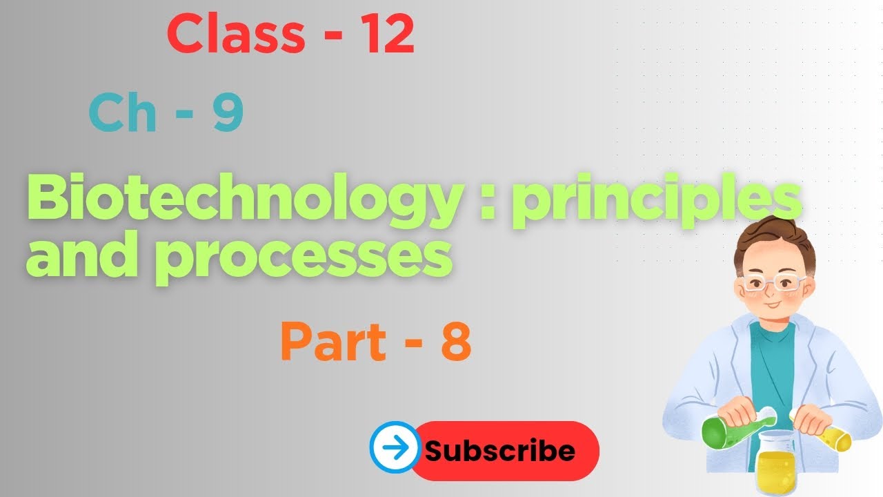 Ncert Biology / Class - 12 / Ch - 9 / Biotechnology : principles and ...