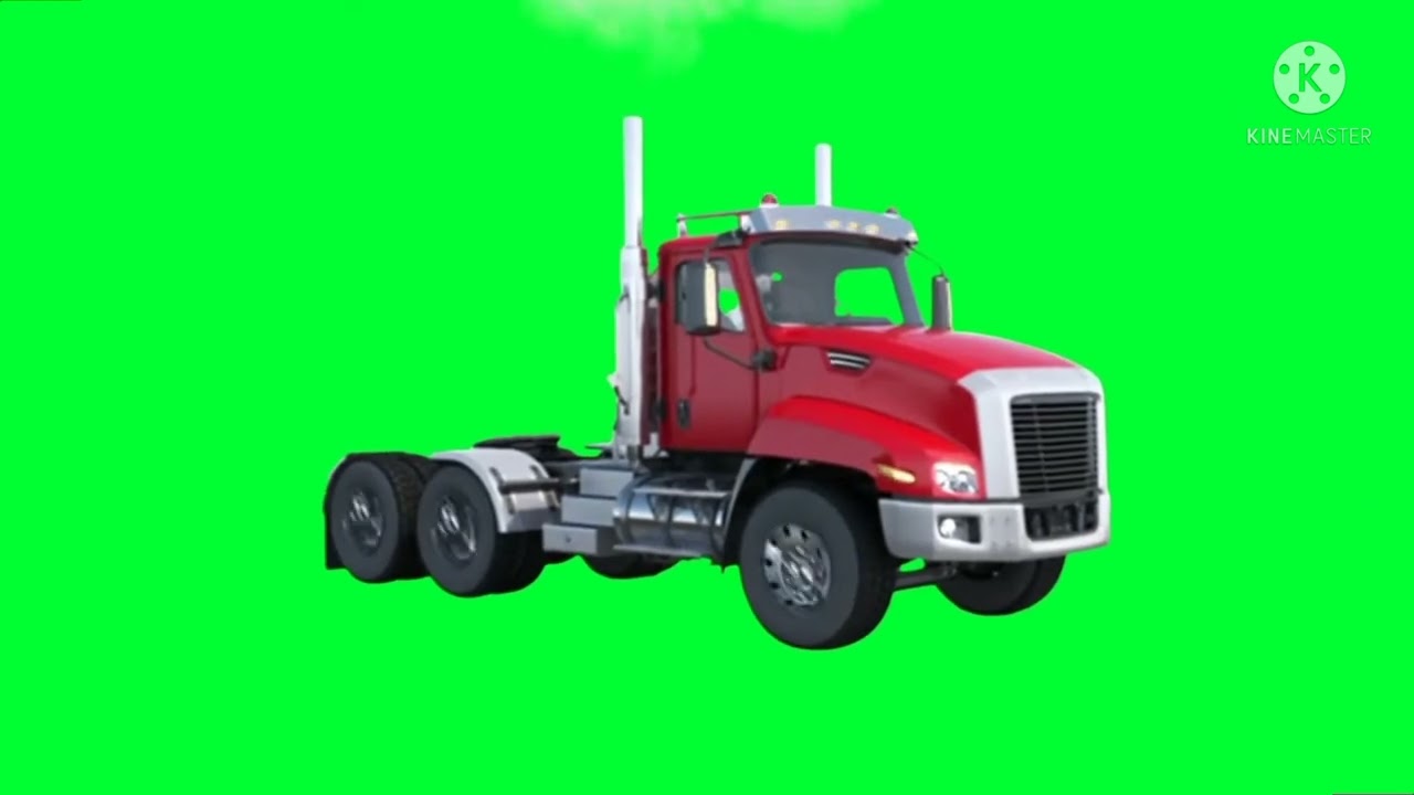 Truck green screen HD video chroma key effect - YouTube