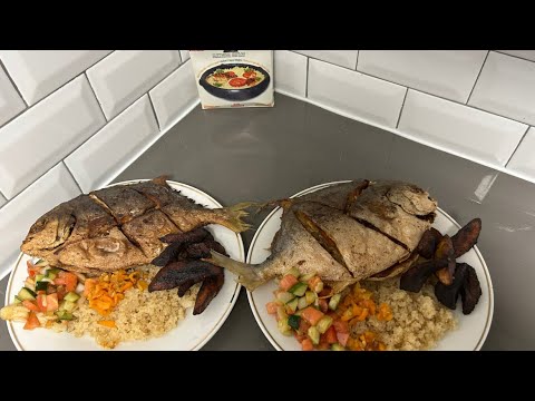 Cooking Vlog: Attiéke with Fish (Ivory Coast) West African - YouTube