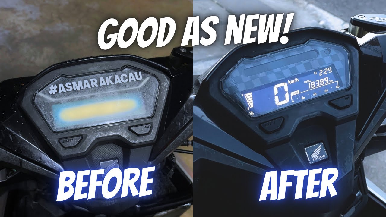 RESTORASI SPEEDOMETER SUNBURN/NGEBLANK - Project Vario Episode 12 - YouTube