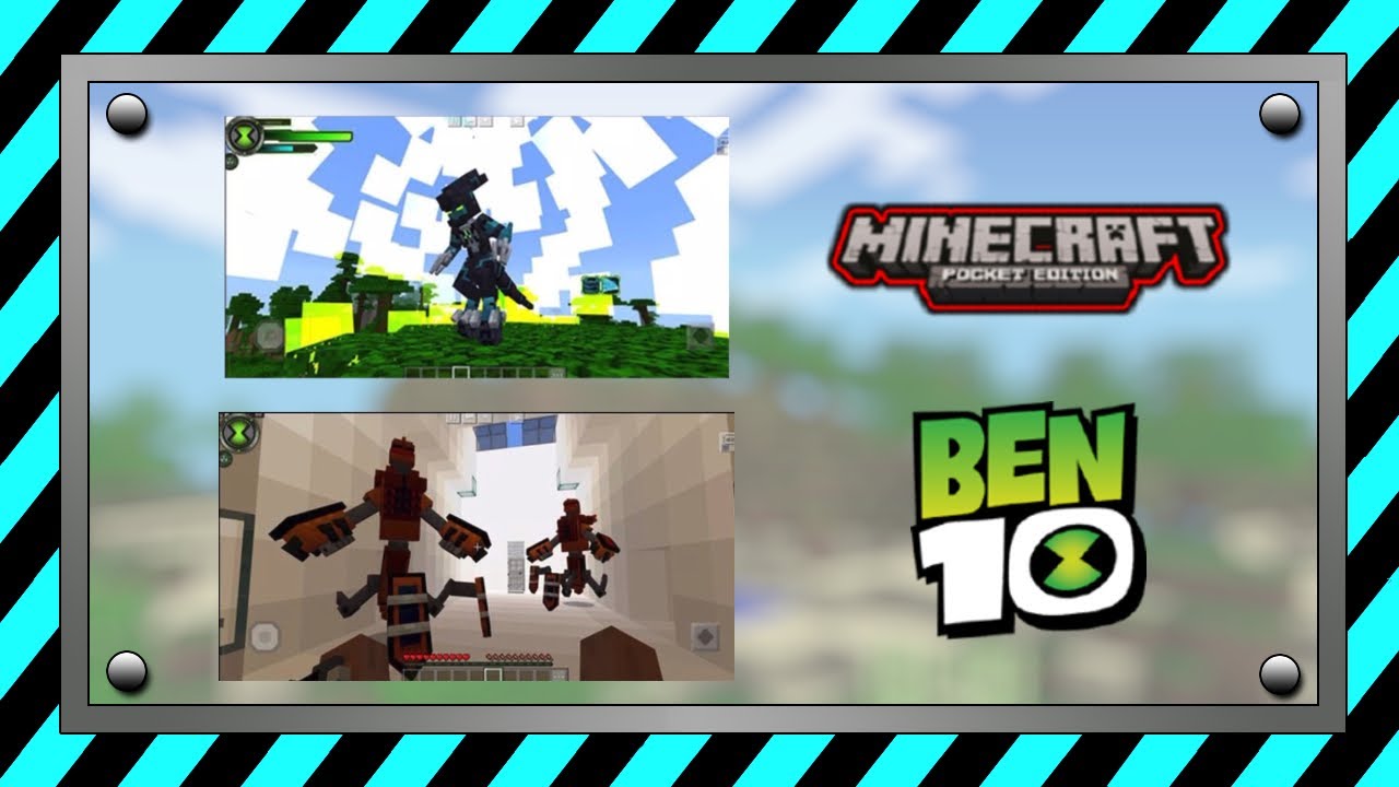 Minecraft PE : Ben 10 Mod【Mod ShowCase】 - YouTube