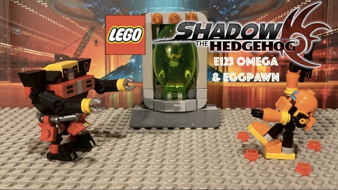 Lego Custom Minifigs: E123 Omega and Eggpawn - YouTube