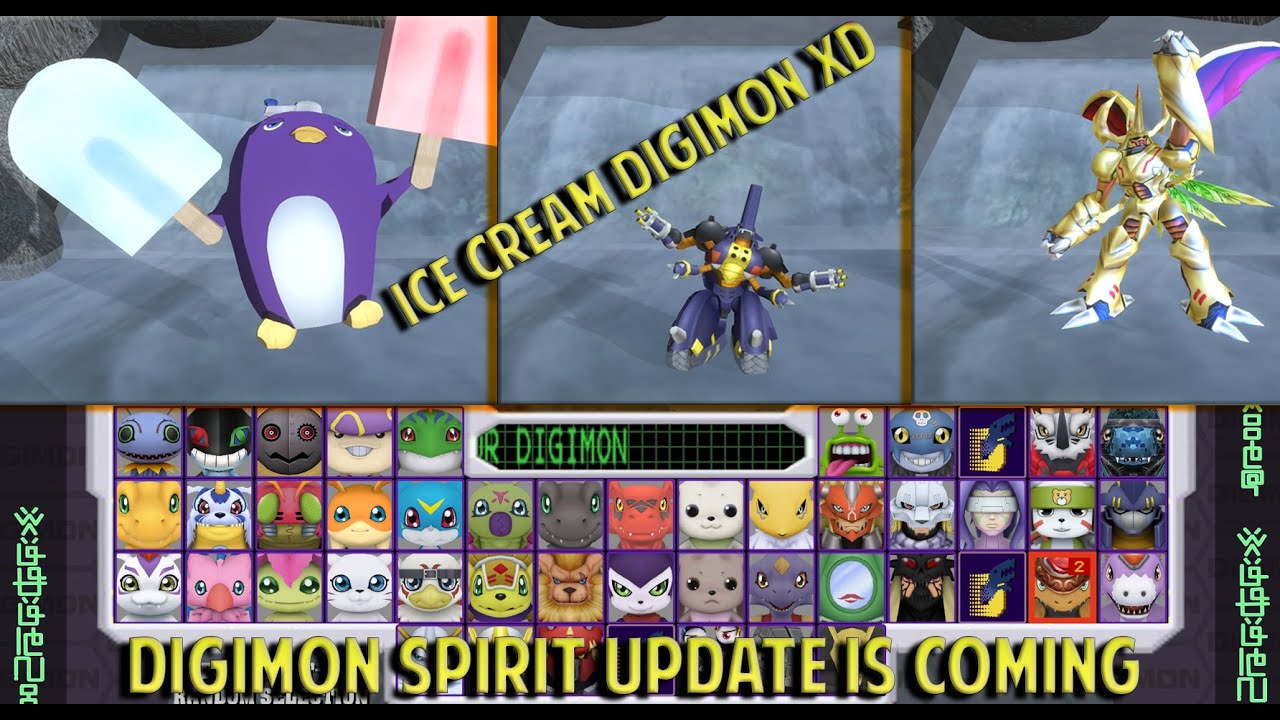 UPDATE NEW DIGIMON X AND DIGIMON SPIRIT - Digimon Rumble Arena MOD ...