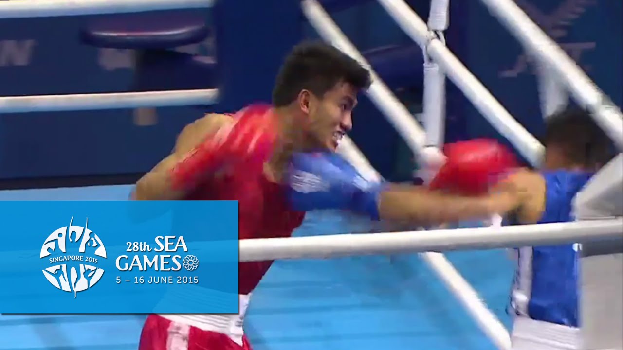 Boxing (Day 2) Men's Lightweight (56kg-60kg) - Bout 25 | 28th SEA Games ...