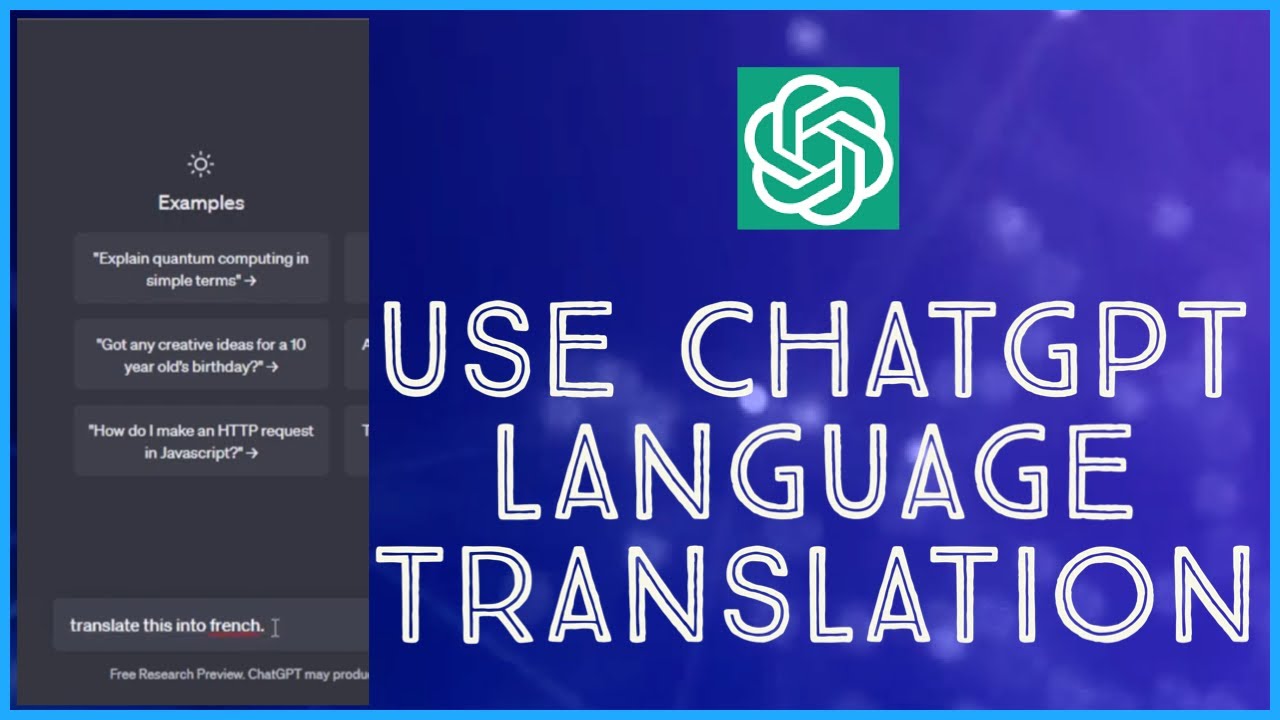 How to Use ChatGPT for Language Translation 2023? - YouTube