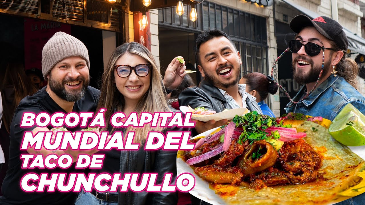 TACOS DE CHUNCHULLO en Bogotá ¿Realmente son buenos? - YouTube