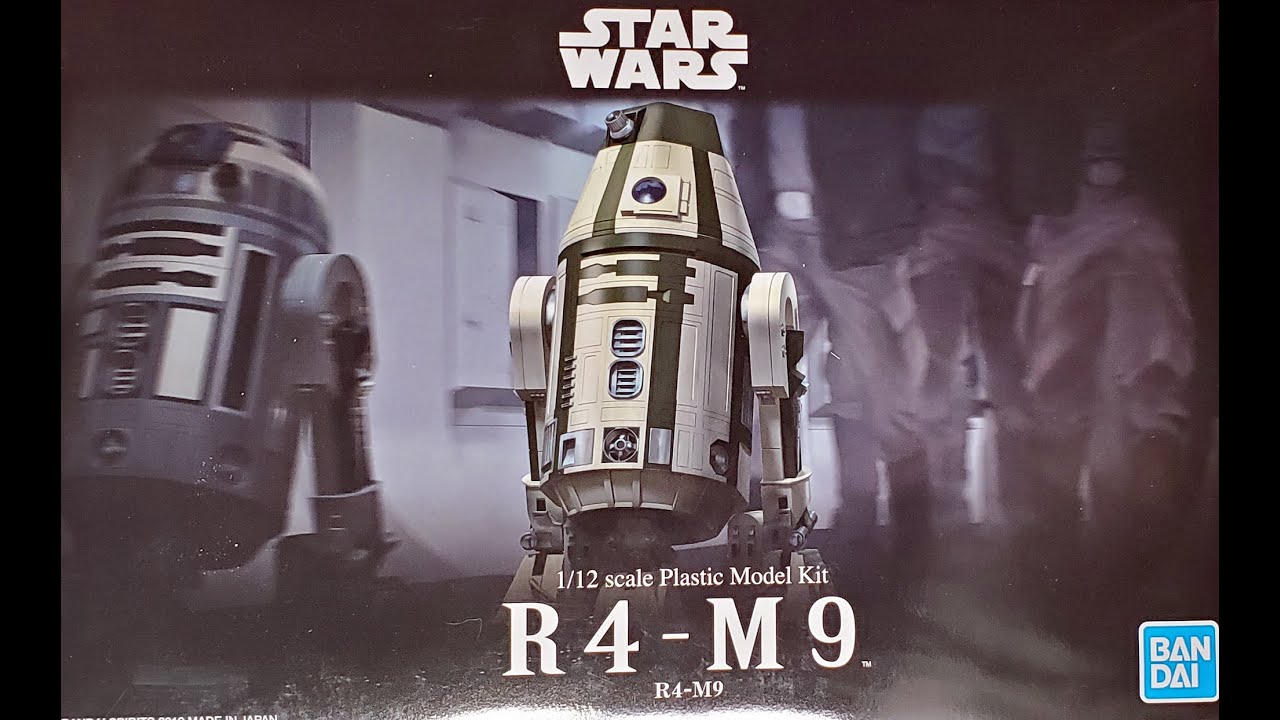 1/12 Bandai R4-M9 Review/Preview - YouTube