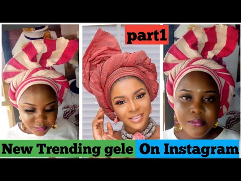 BEGINNERS/SIMPLEST TRENDING GELE TUTORIAL (PART 1) - YouTube