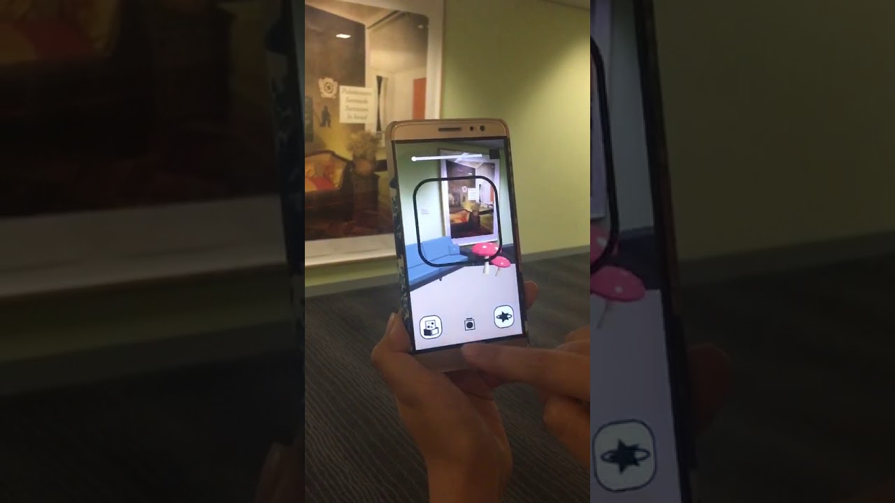 AR project for the library - YouTube