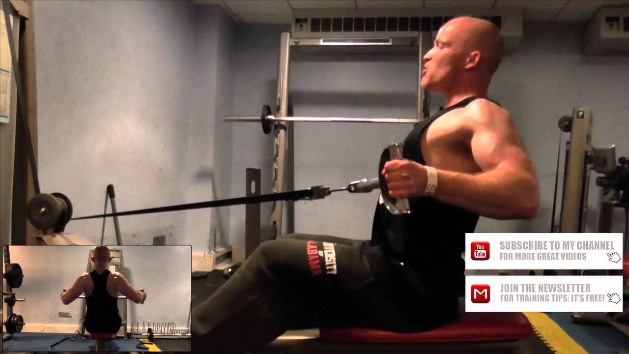 Wide-Grip Cable Row - 10 SECOND TIPS - Russ Howe PTI - YouTube