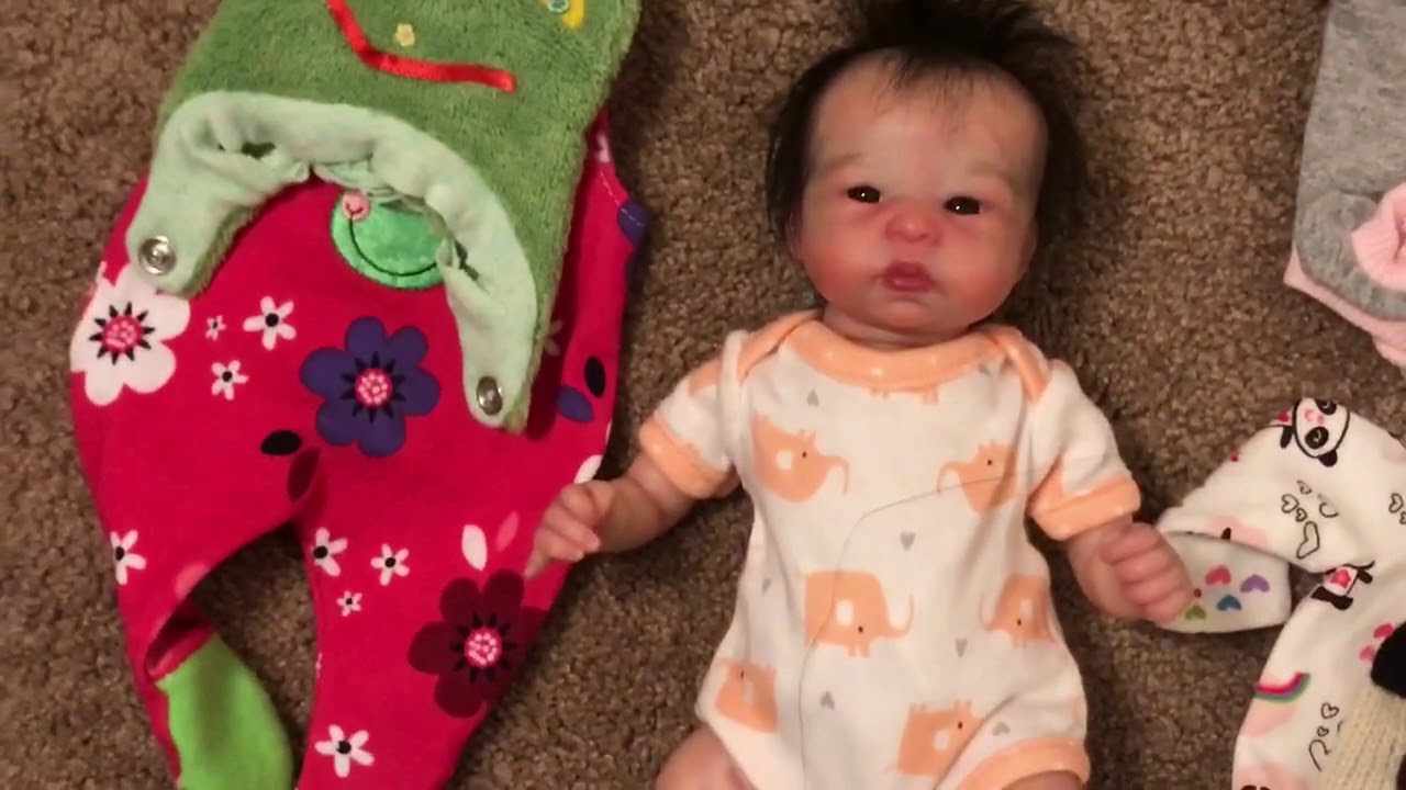 Lilly Loo's Tiny Reborn Layette! CUTE Reborn Baby Clothes! (Marita ...