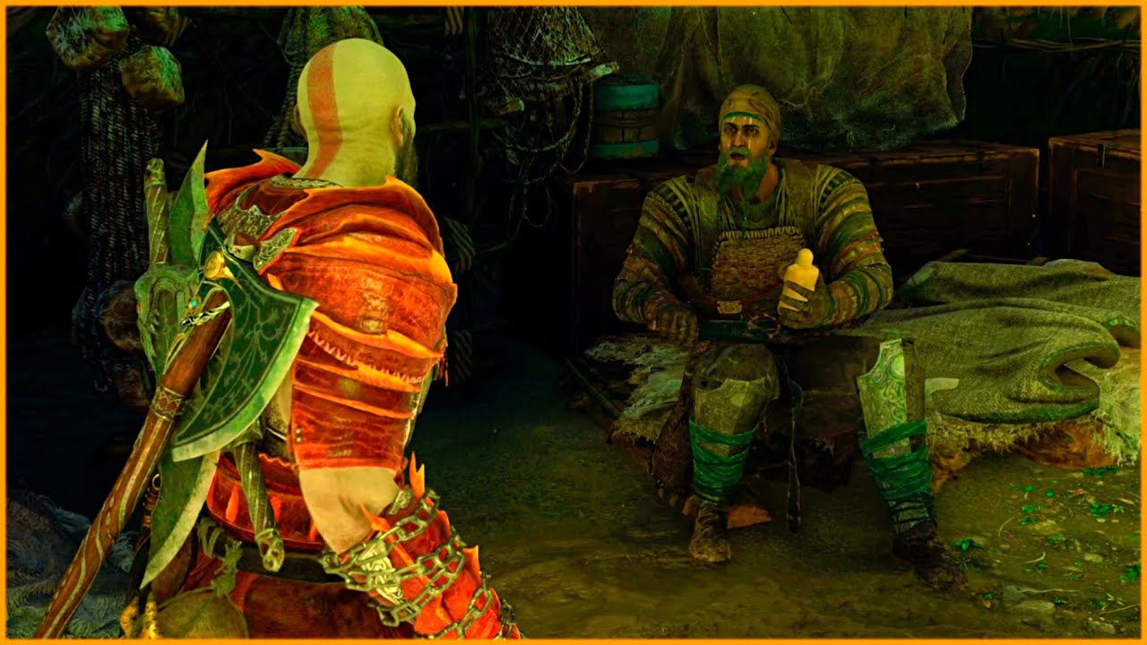Speaking With Birgir After Defeating The Travelers | God Of War ...