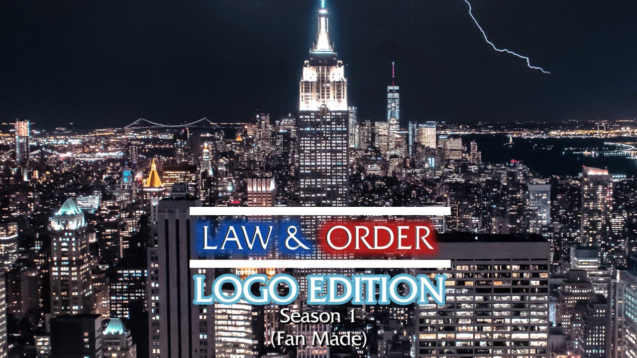 Law & Order: Logo Editon - Season 1 Intro - (Fan Made) - YouTube