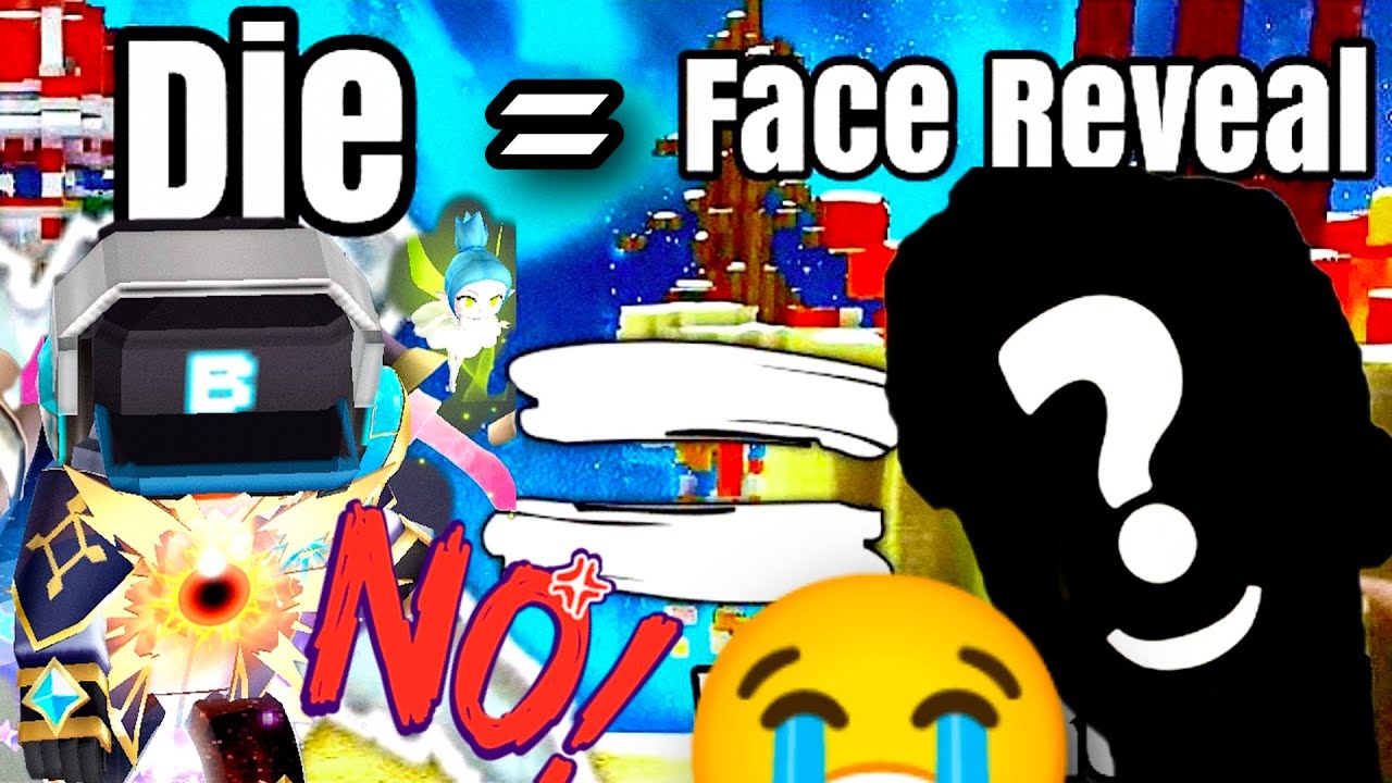 If I die i should face reveal in blockman go bedwars... - YouTube