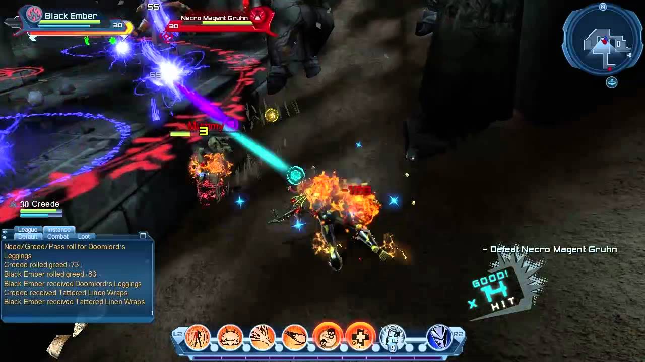 DCUO How To: Necro Magent Gruhn - Gotham University Duo - YouTube