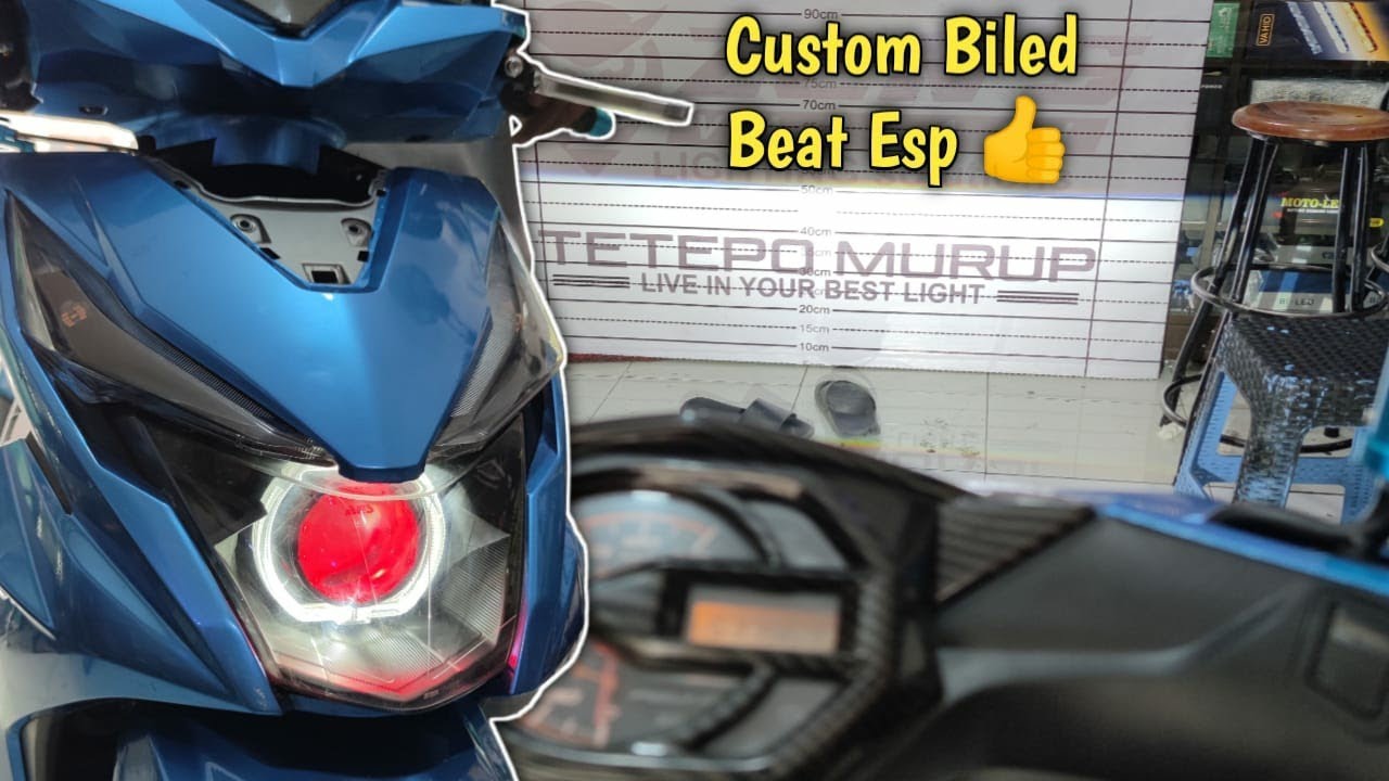 HONDA BEAT ESP CUSTOM BILED AES DEMON RGB‼️ - YouTube