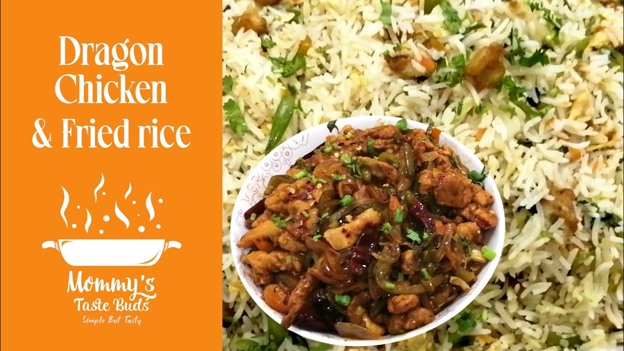 Dragon Chicken & Fried Rice Recipe | രുചികരമായ ഫ്രൈഡ് റൈസും ഡ്രാഗ ...