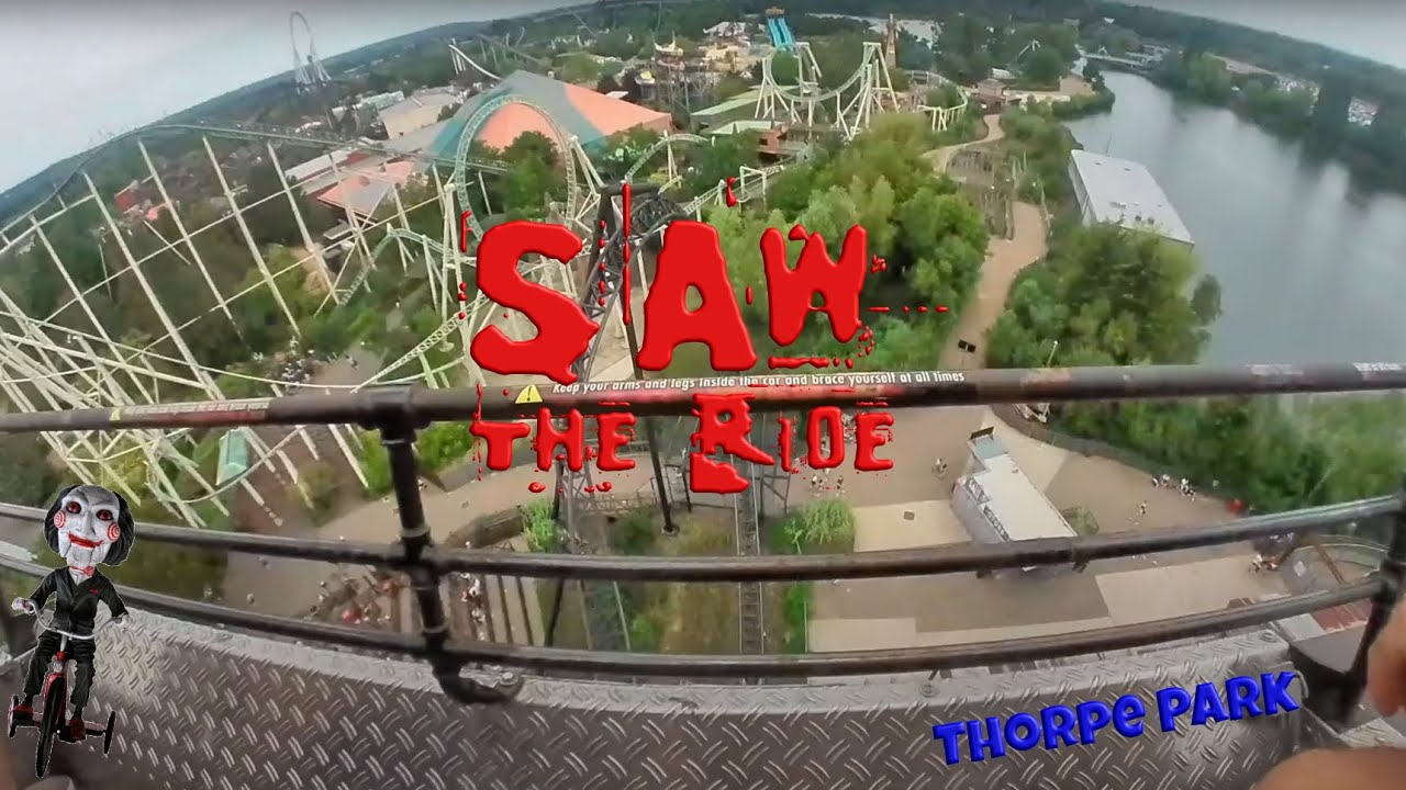 Saw the Ride Thorpe Park POV - YouTube