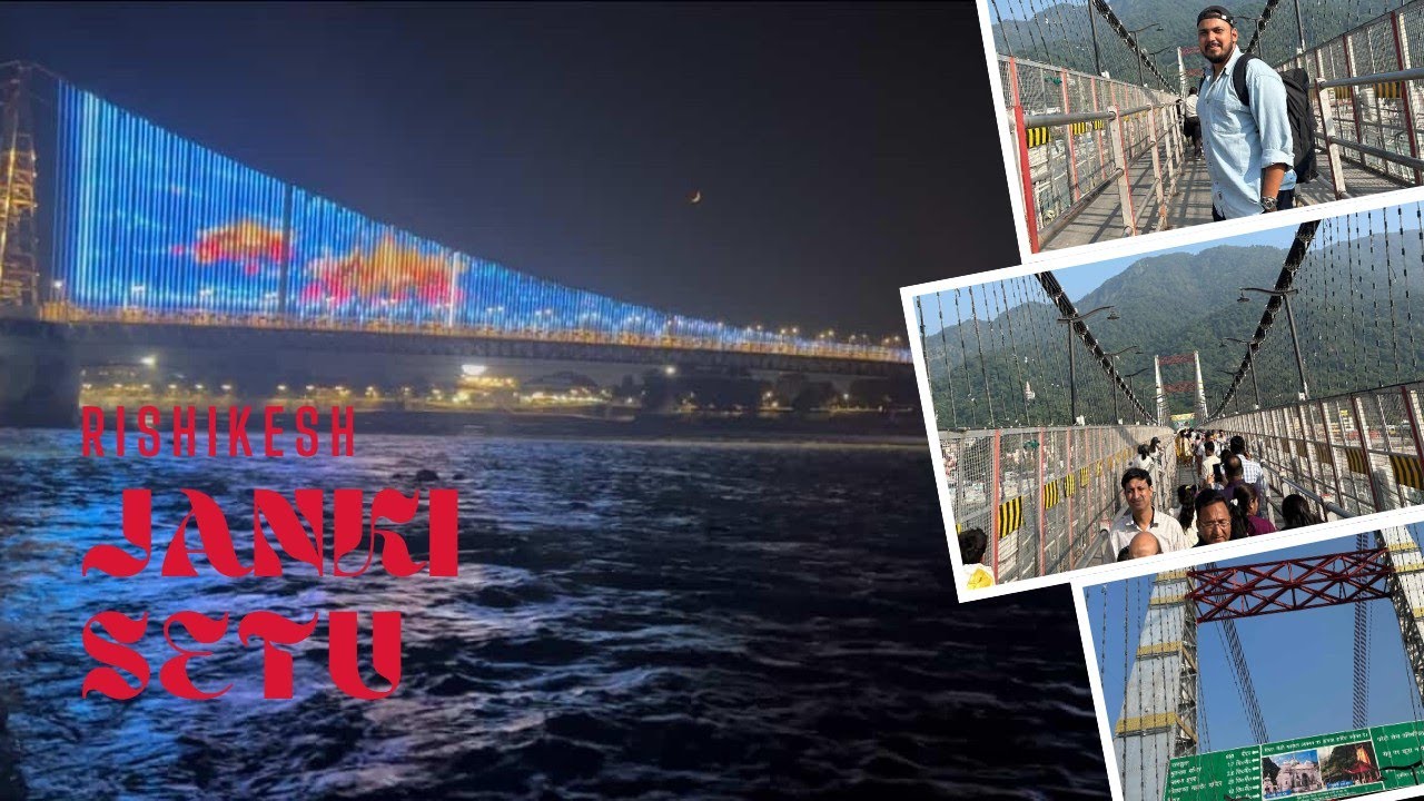 India’s Most INSANE Bridge (Janki Setu Rishikesh) - YouTube