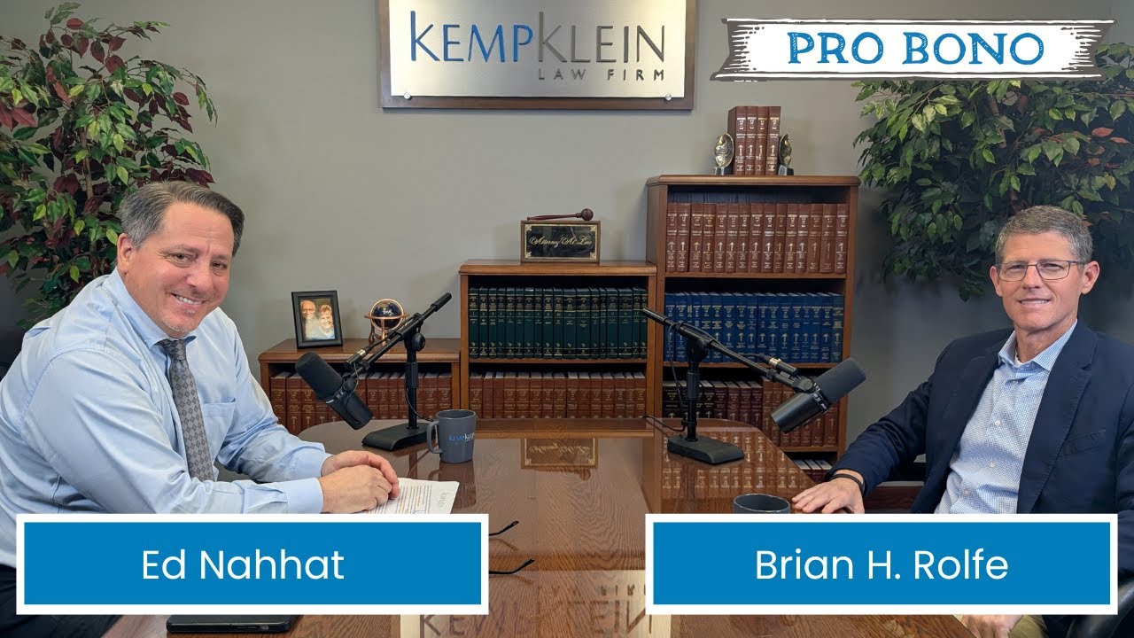 Pro Bono With Ed Nahhat Episode 03 - Brian H. Rolfe - YouTube
