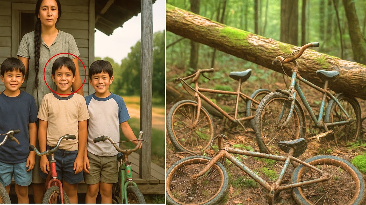 Native Triplets Vanished in 1988 — 20 Years Later Their Rusted Bicycles ...
