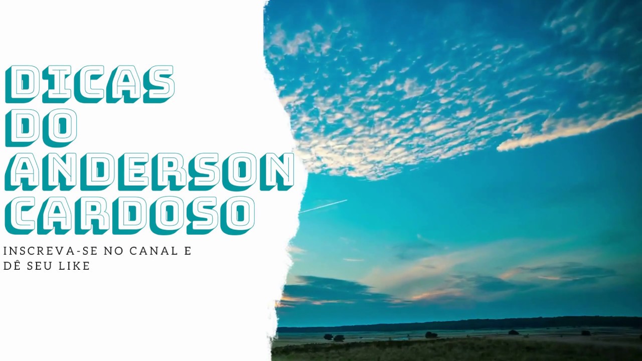 tema dicas do anderson cardoso - YouTube