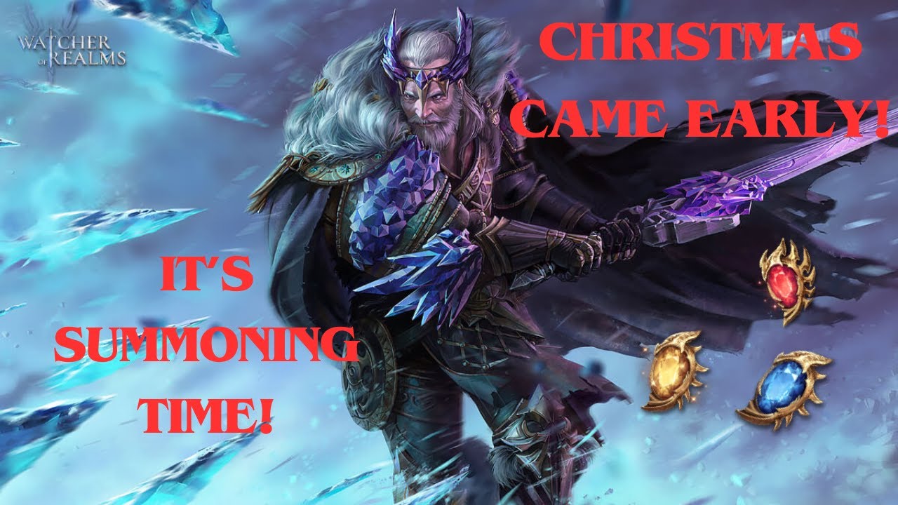 Watcher of Realms Christmas came early! - YouTube