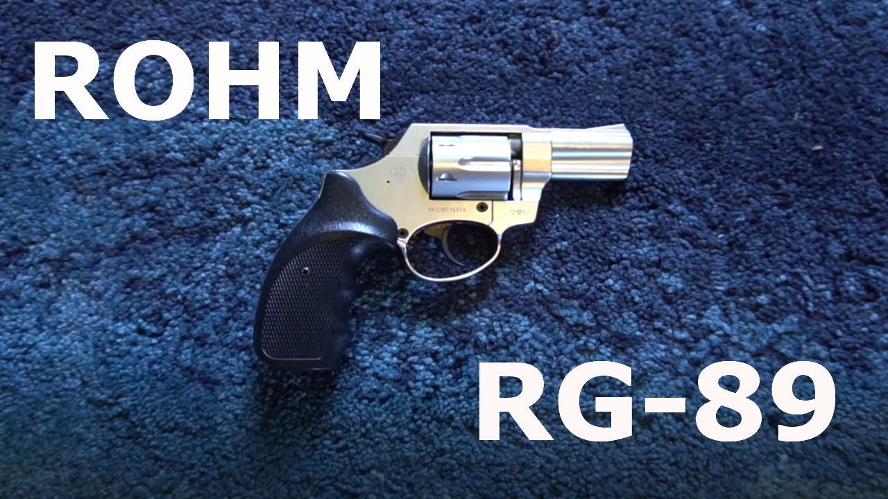 ROHM RG-89 Blank gun Shooting+Review - YouTube