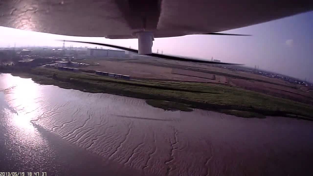 Acro Wot Foam-E flight with camera 2 - YouTube