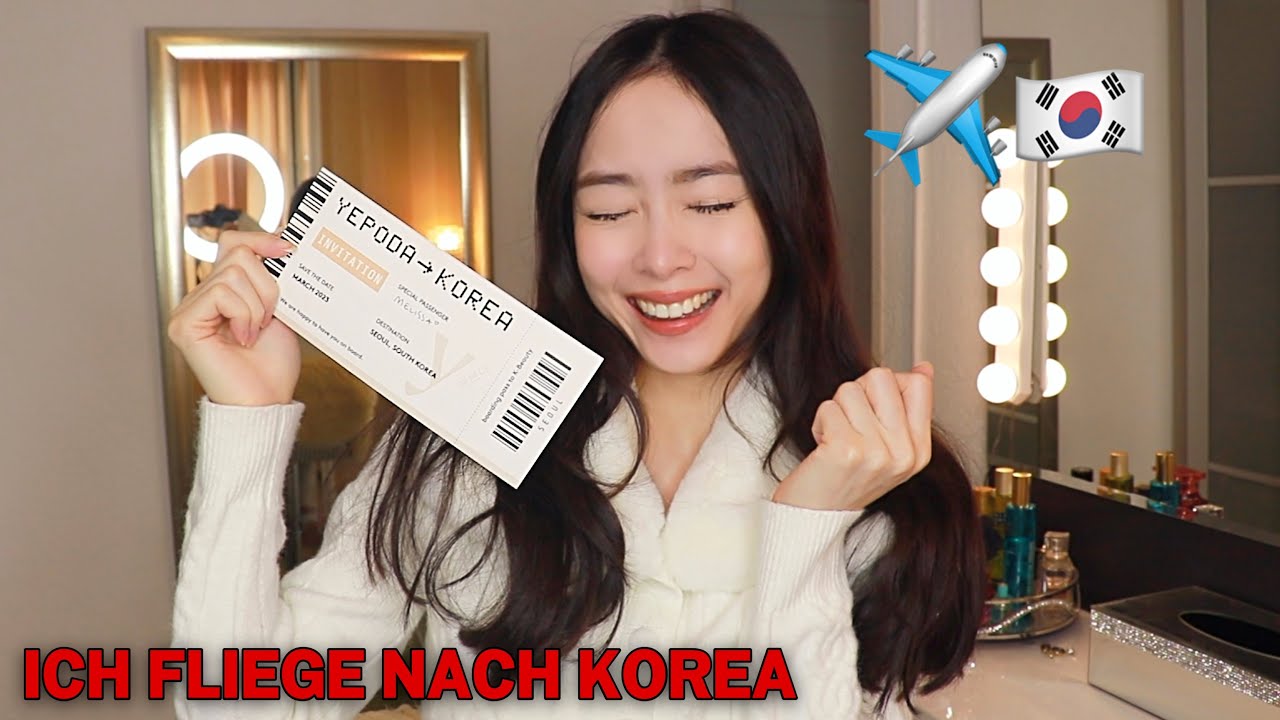 ICH FLIEGE NACH SÜDKOREA | Traum geht in Erfüllung - YouTube
