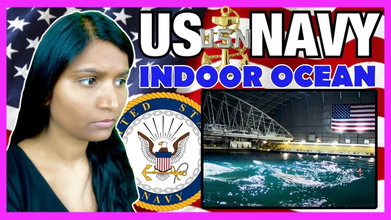 British Mauritian Girl Reacts To The Navy's Indoor Ocean! #viral - YouTube