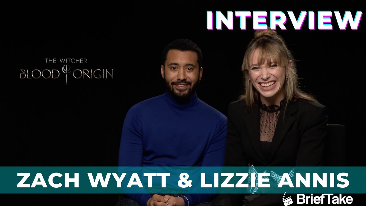 Zach Wyatt & Lizzie Annis on playing celestial twins on The Witcher ...