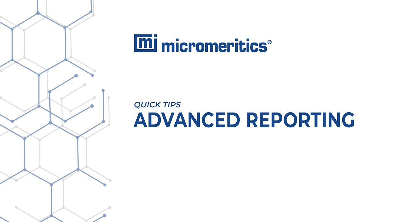 Quick Tips | Microactive | Advanced Reporting - YouTube