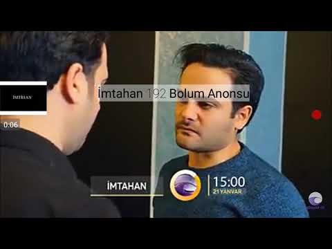 İmtahan (292-ci Bolum) Anons