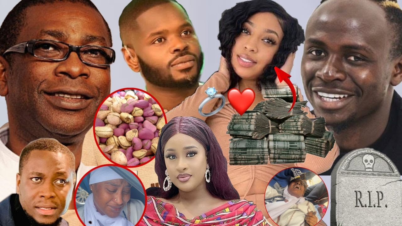 🛑Mariage surprise de Zeyna Ndour et Pape cheikh diallo-Youssou ndour ...