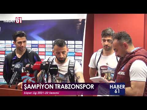 Siopis: Bizim için büyük bir yıl oldu - ŞAMPİYON TRABZONSPOR