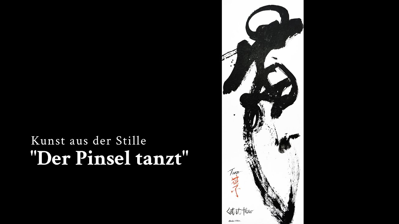 Vernissage „Der Pinsel tanzt“ der Kalligraphikünstlerin Hanako C. Hahne ...
