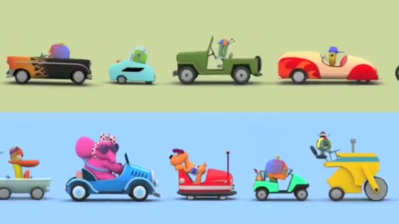 Pocoyo racing 30 mins - YouTube