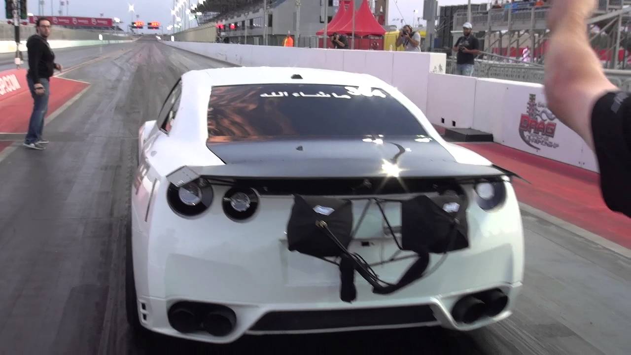 EKanooRacing's T1 R35 GTR New World Record 7.265 @ 328.18 KM/H (204MPH ...