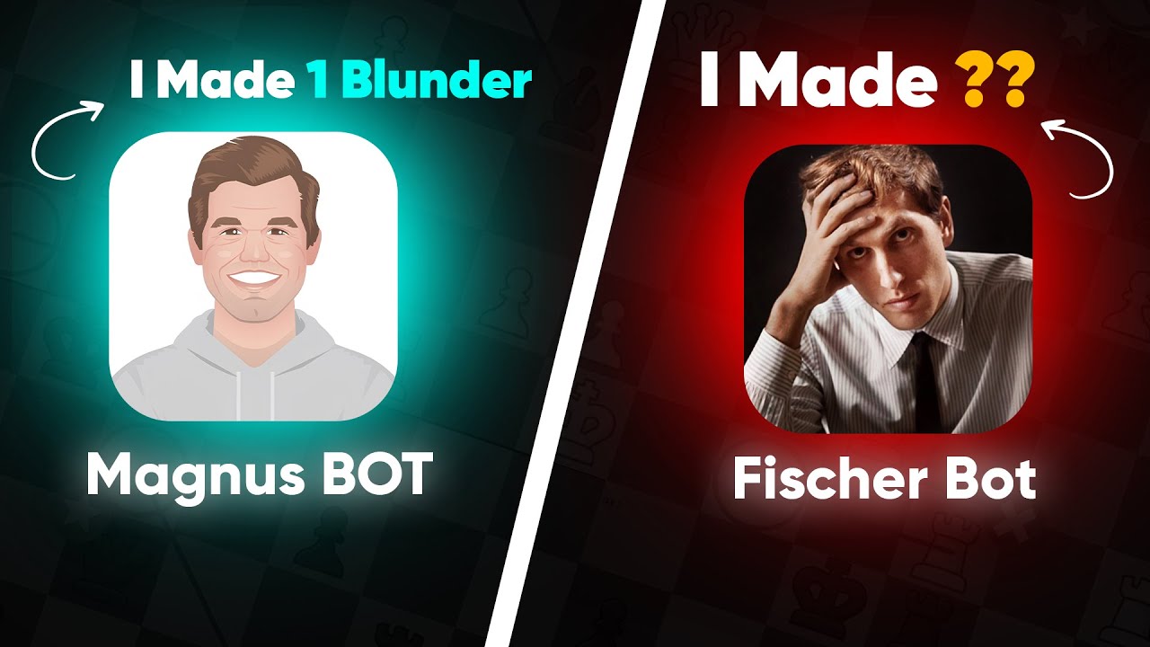 Bobby Fischer vs Magnus Carlsen | Blunder moves🤯 - YouTube