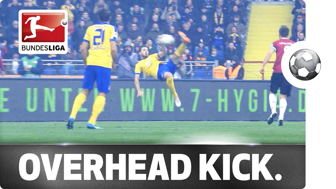 Goal of the Month - Spectacular Overhead Kick - YouTube