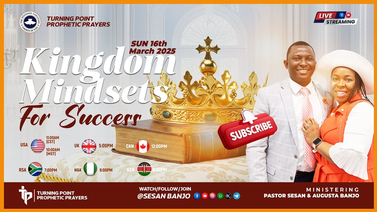 KINGDOM MINDSETS FOR SUCCESS with Pastor Sesan Banjo - YouTube