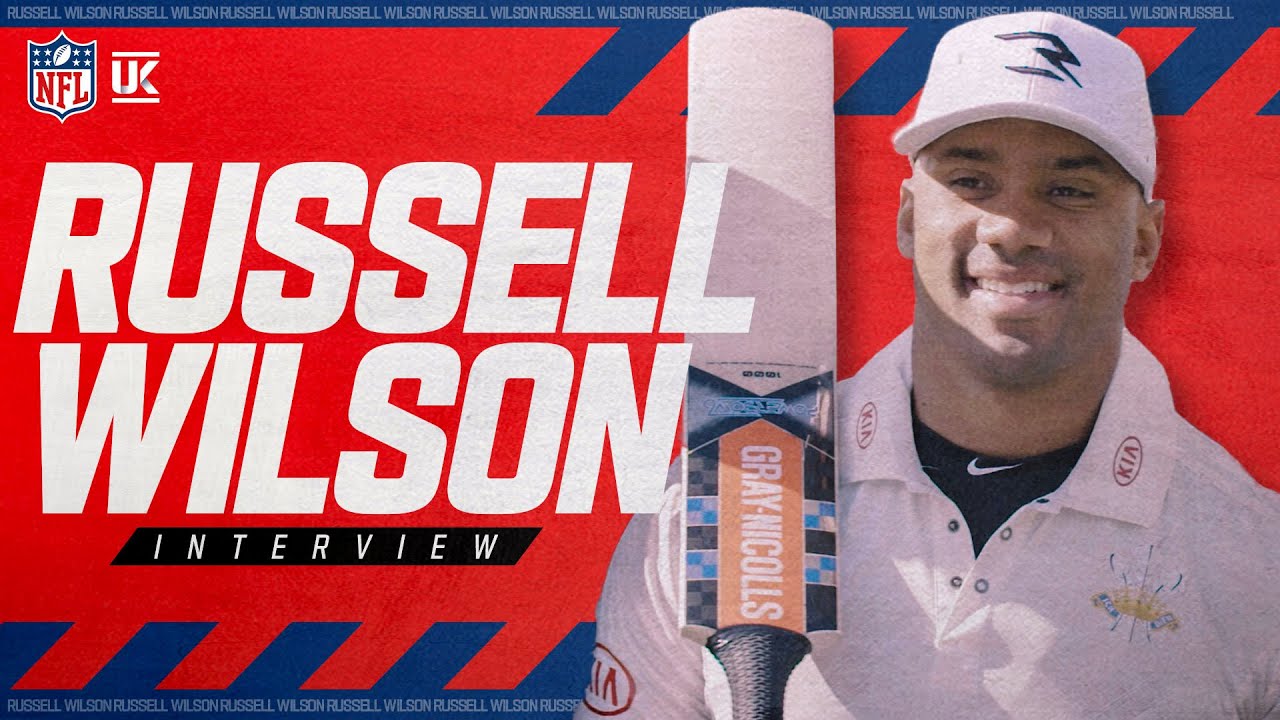 Russell Wilson Plays Cricket & Throws At London Oval Cricket Ground ...