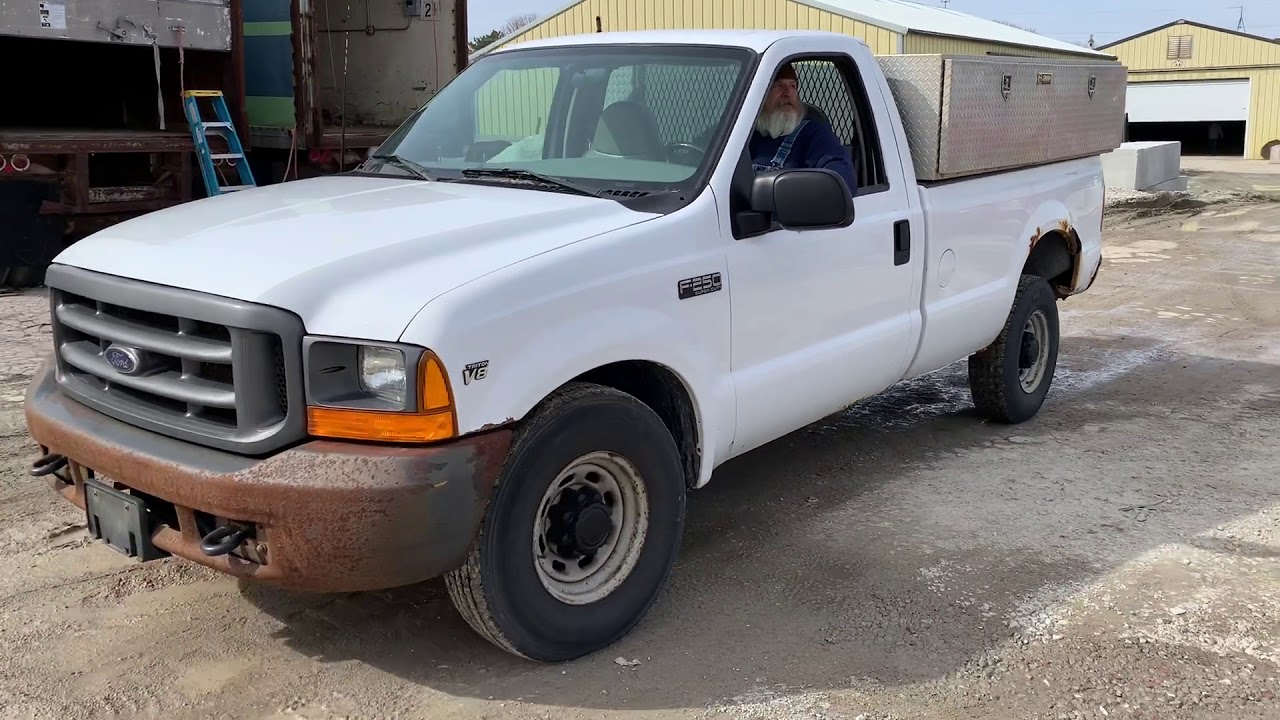 2000 Ford F250 XL Super Duty 2WD Pickup - YouTube