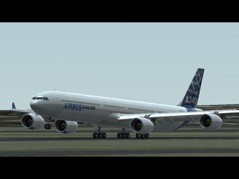 Airbus A340-600 on Infinite Flight Simulator - YouTube