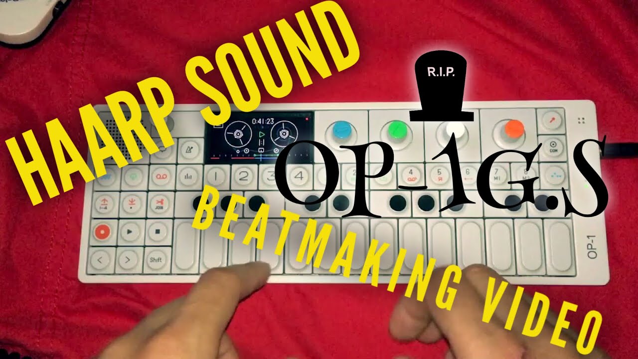 OP-1G.S - HAARP Sound 🔊 ( Beatmaking Video, LoFi-Trap ) Stereo - YouTube