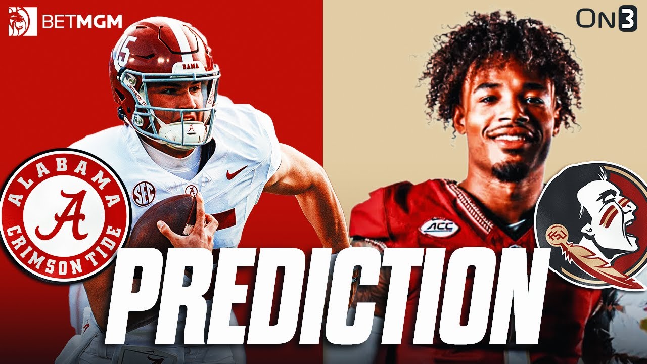 Alabama Crimson Tide vs Florida State Seminoles PREDICTION & Preview ...